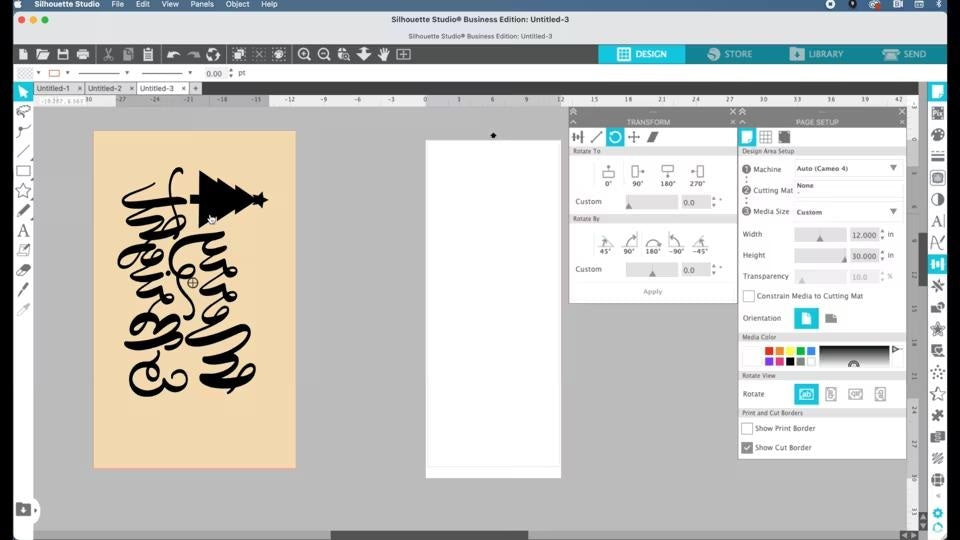 Homework 35.1: How to Create a Stencil for a Doormat - Silhouette U