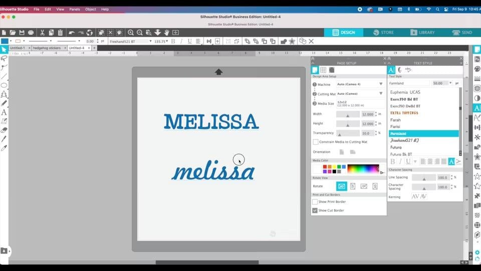 How to Turn Fonts and Text Into Stickers - Silhouette U
