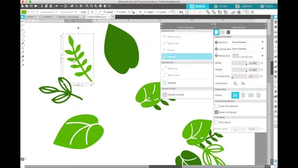 Three Editing Tricks to Make Designs Easier To Cut with Silhouette CAM ...