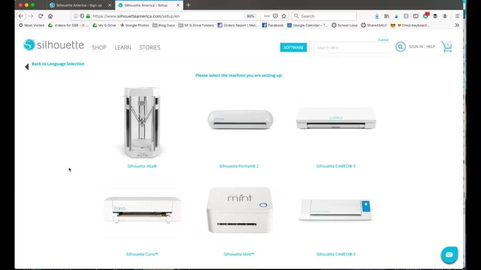 Cameo 4: Registration and Setup - Silhouette U