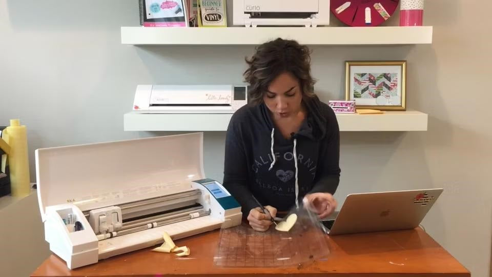 First HTV Cut with Silhouette CAMEO - Silhouette U