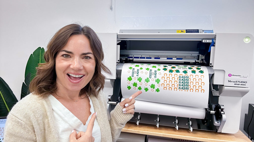 Advanced Video: How to Print Horizontally Across the Bottom of the Mat ...