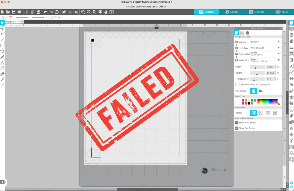 Beginner Video: Top 3 Silhouette Settings Causing Print and Cut Issues ...
