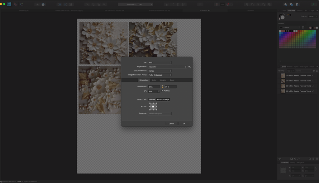 Business Video: Using Affinity Designer for Layout With Epson F570 Sub ...