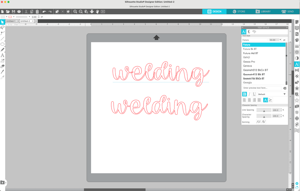 Intermediate Video: How to Cut Script Fonts Without Welding - Silhouette U
