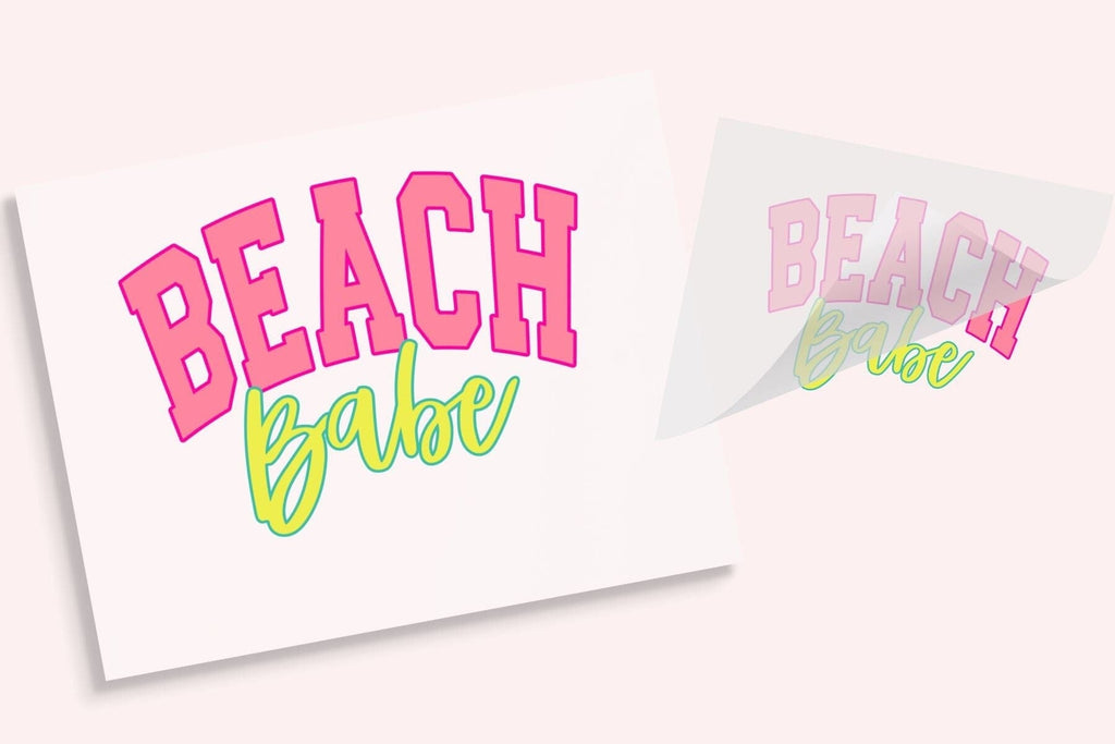 Beach Babe DTF Transfer - Silhouette U