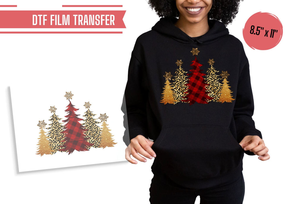 Christmas Trees DTF Transfer - Silhouette U