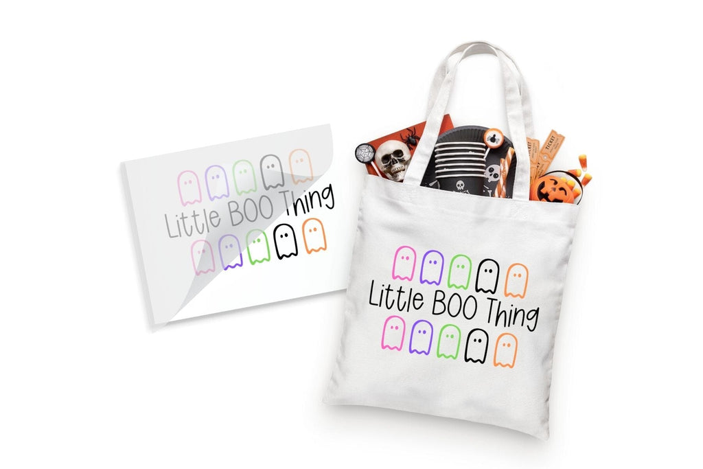 Little Boo Thing Girl DTF Heat Transfer - Silhouette U
